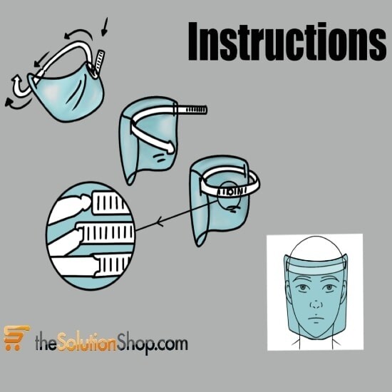 Face shield | The Solution Shop | The Solution Shop